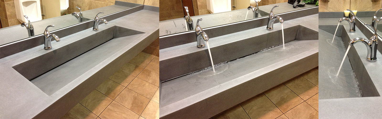 Wall Hung Sinks - CustomCreteWerks